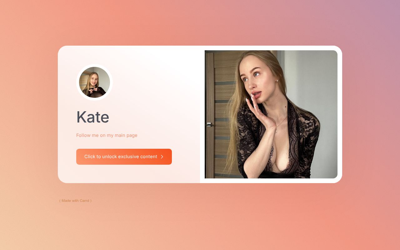 Kate - Exclusive and Private content 🔥